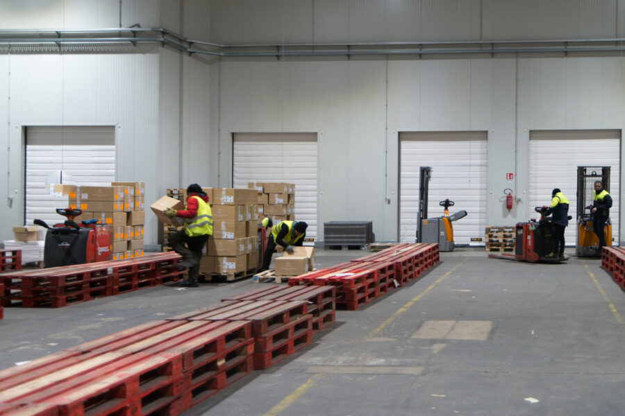 Rapid doors in series for the cold rooms at SAFIM SpA - GLG Doors